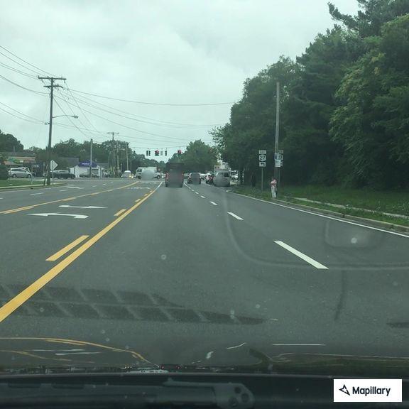 Three-car crash on Sunrise Highway in Babylon, Suffolk County NY ...