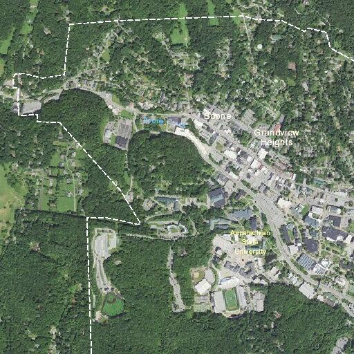 Crews contain hillside fire near Stadium Drive, Boone NC | CrimeRadar