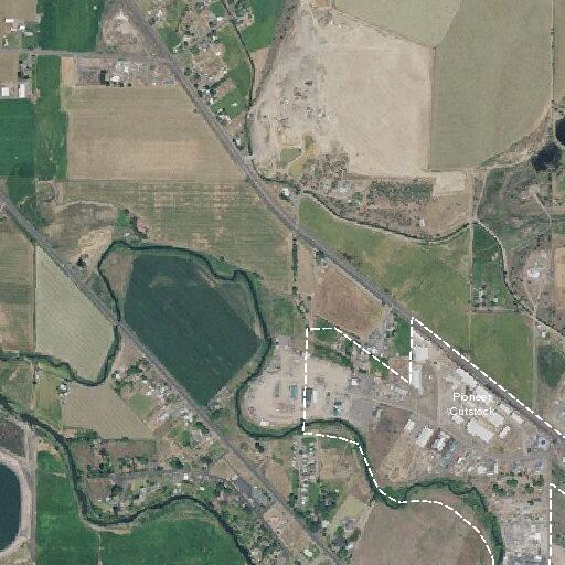 Shed fire near trailers at Green Acres mobile home park, Prineville OR ...