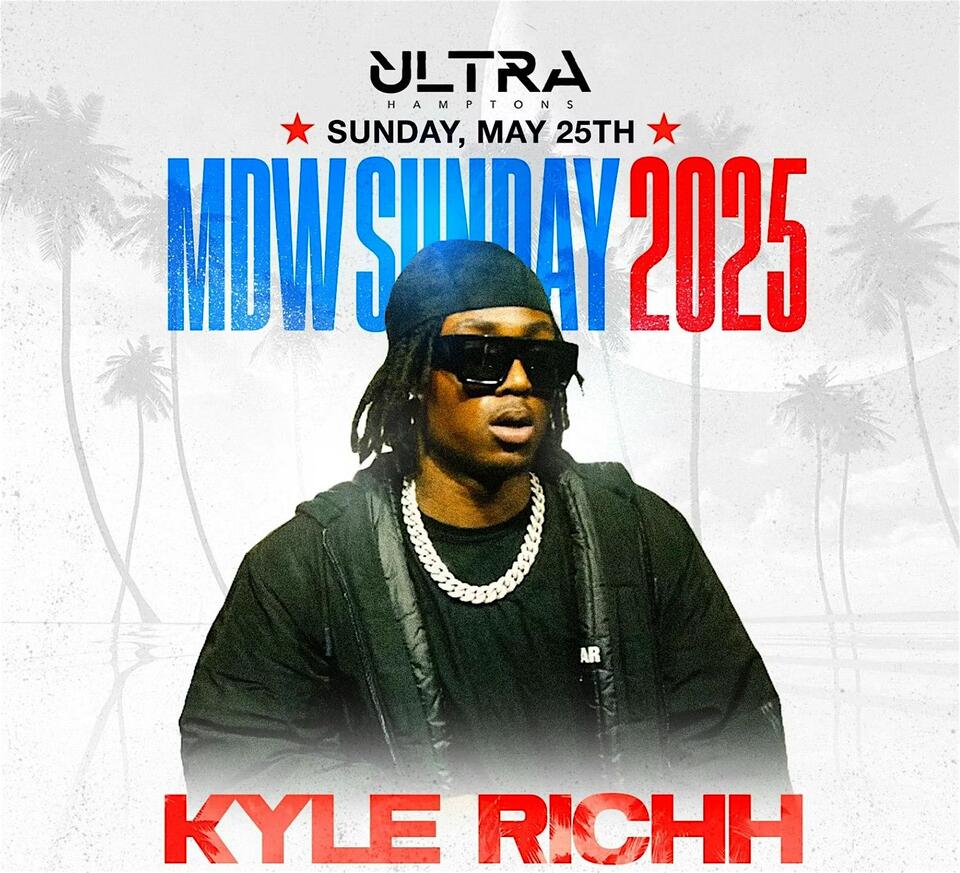 KYLE RICHH LIVE MEMORIAL DAY WEEKEND PARTY ULTRA CLUB HAMPTONS 2025 ...