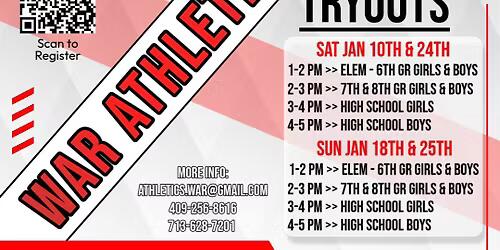 WAR Athletics 2025-2026 Player Evals Session 2 | NewsBreak