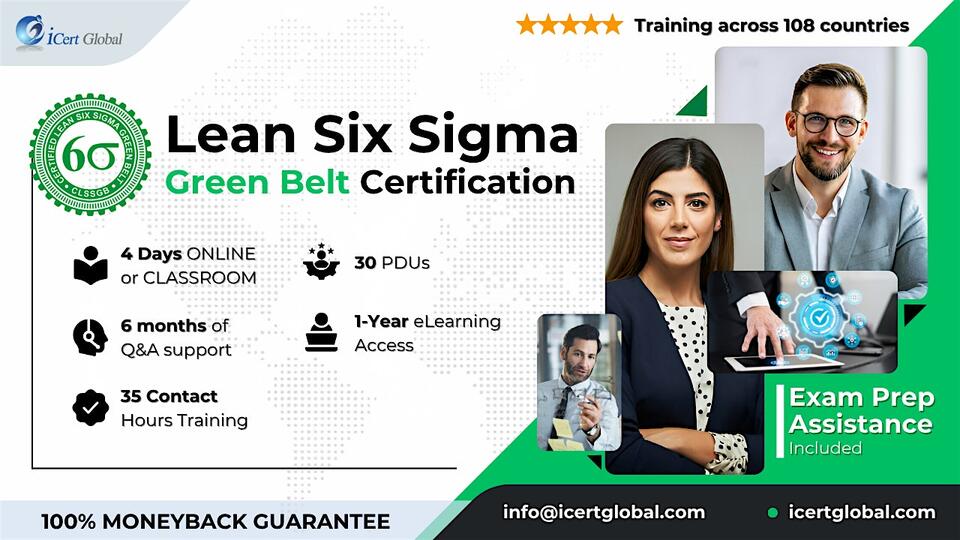 Lean Six Sigma Green Belt Certification Bootcamp in Lowell, MA | NewsBreak