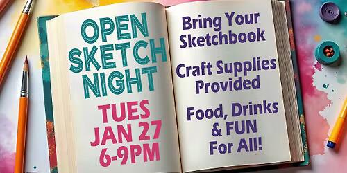 Open Sketch Night - Art Social | NewsBreak