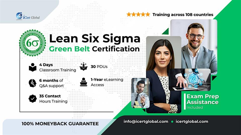Lean Six Sigma Green Belt In-Person Weekend Training in Burns, OR ...