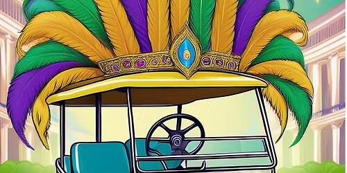 Mardi Gras Golf cart Parade and Celebration at LBC | NewsBreak