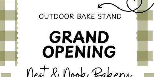 Grand Opening Bake Stand | NewsBreak