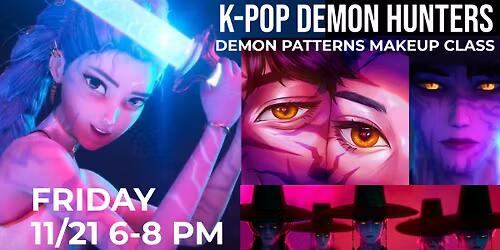 K-Pop Demon Hunters Demon Patterns Makeup Class | NewsBreak