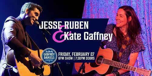 Jesse Ruben and Kate Gaffney Co-Bill – Lyrical Storytelling and Modern ...