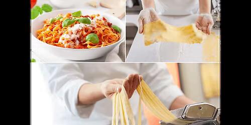 Craft Pasta From Scratch With Chef Dix - Pasta Making Cooking Class in ...