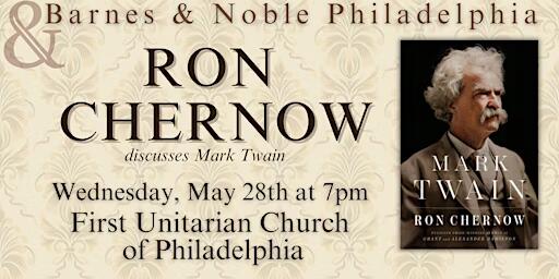 Ron Chernow celebrates the publication of MARK TWAIN | NewsBreak