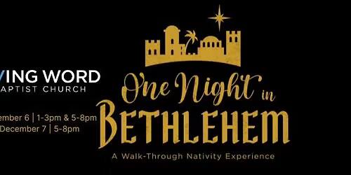 One Night in Bethlehem-A Walk-Thru Nativity Experience | NewsBreak