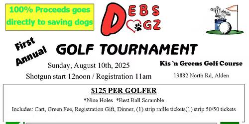 Debs Dogz 1st Annual Golf Tournament | NewsBreak