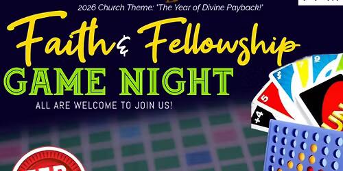 Tower of Deliverance Church PHX Presents: “Faith and Fellowship” Game ...