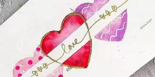 Watercolor Card/Valentine Class | NewsBreak