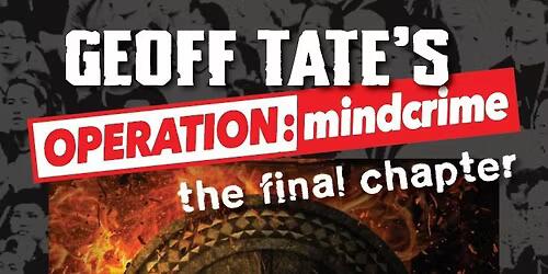 Geoff Tates Operation Mindcrime at Lillian S. Wells Hall at The Parker ...