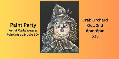 Scarecrow Paint Party - Studio 304- Crab Orchard | NewsBreak