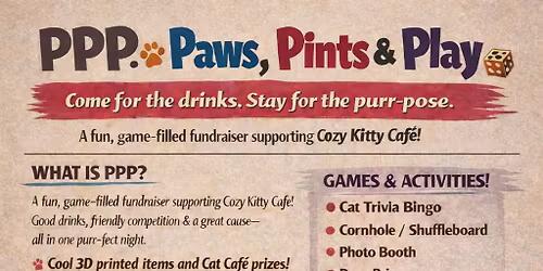 PPP Paws Pints & Play for Cozy Kitty Cafe! | NewsBreak