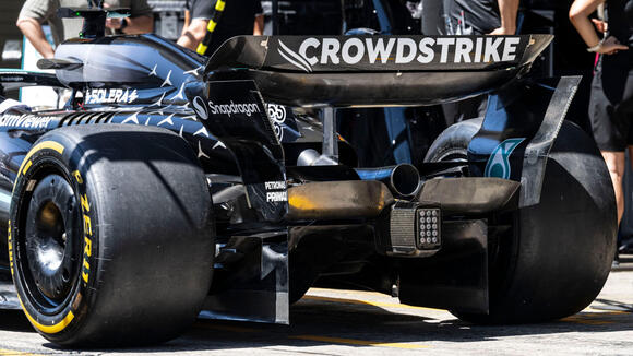 Mercedes focus their efforts elsewhere, as there’s no new front wing on ...