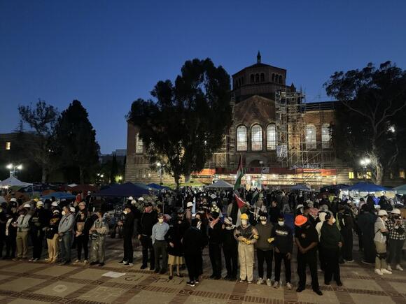 Police In Riot Gear Declare 'Unlawful Assembly' On UCLA Campus. Many ...