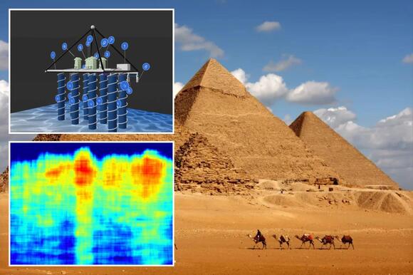 ‘Vast underground city’ found below Egypt’s Giza pyramids, scientists ...