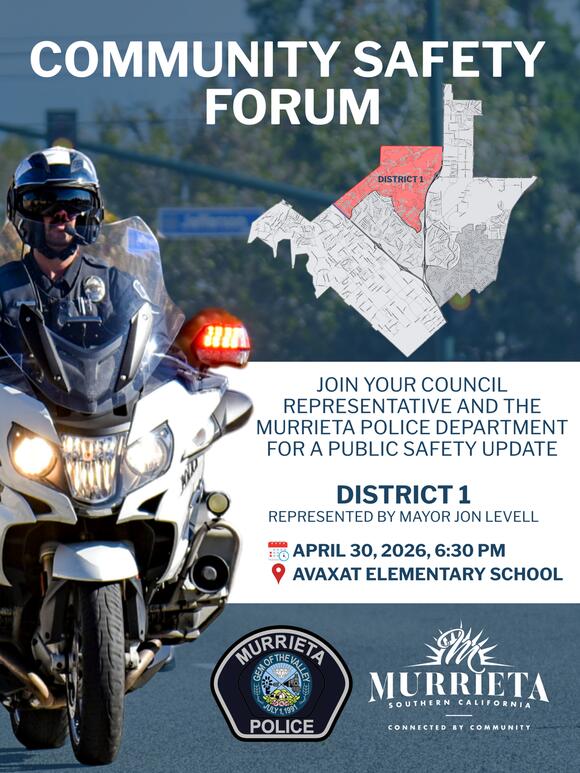 📢 District 1 Community Safety Forum on April 30 - NewsBreak
