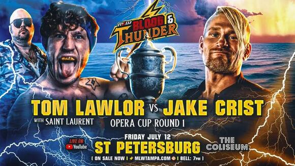 Tom Lawlor vs. Jake Crist Added To 2024 MLW Opera Cup