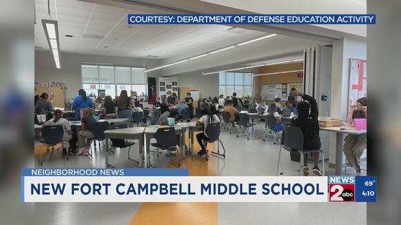 New Fort Campbell Middle School opens on post - NewsBreak