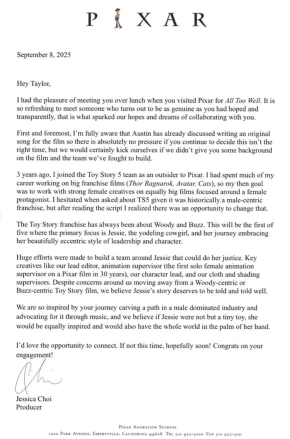 ‘Toy Story 5’ Producer Reveals the Heartfelt Letter That Convinced ...