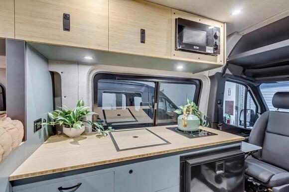 Brand-New Sprinter 144 Camper Van Packs Big Off-Grid Comfort Into a ...