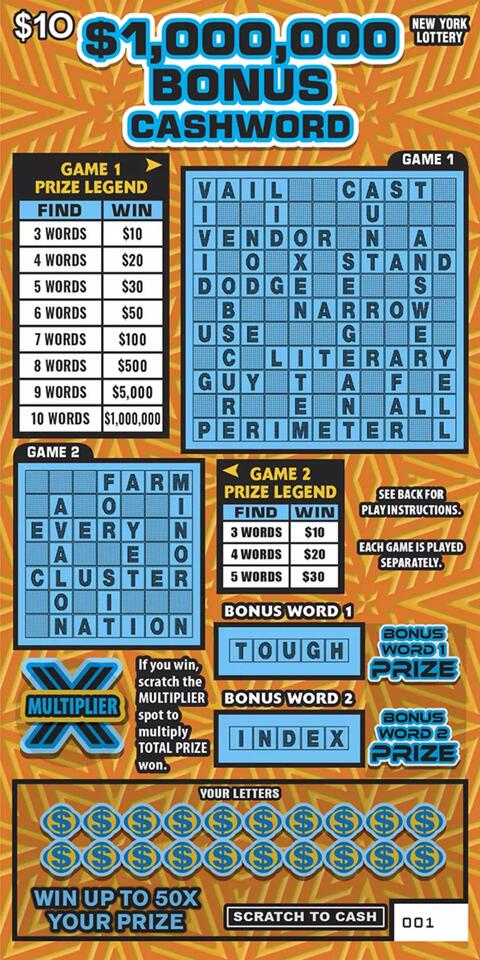 Big Jackpots With These NY Lottery Scratch-Off Games - NewsBreak