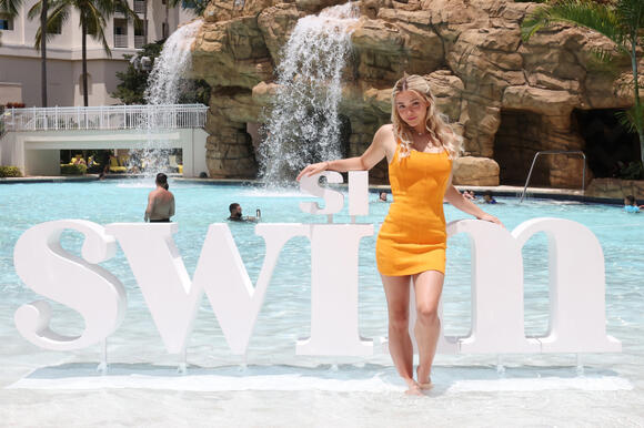 Bikini-Clad Livvy Dunne Gets Cozy With Boyfriend on Boat Ride - NewsBreak