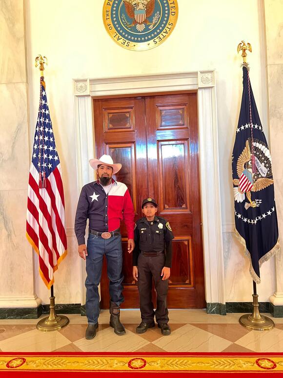 Father of 13-year-old cancer survivor DJ Daniel — honored by Trump ...