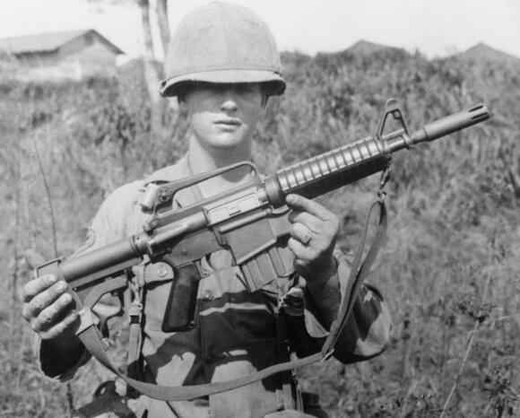 The M16 rifle was notorious for jamming in battle, so many American ...