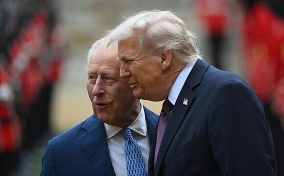 King Charles' 8 words to Donald Trump as he breaks royal protocol in ...