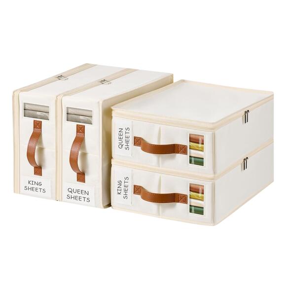 These Bedding Bands Are My New Secret to Storing Sheets — They Keep ...