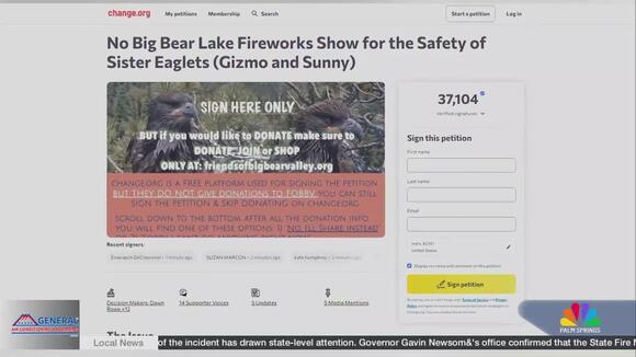Big Bear Fireworks Show to Proceed Despite Petition to Protect Bald ...