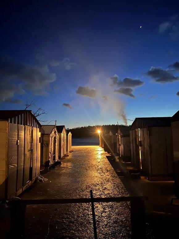 After a limited season last winter, smelt shacks return to the Kennebec ...