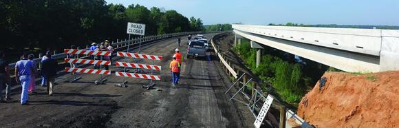 A lot of concrete will make driver’s lives a lot smoother