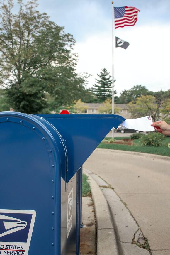 Nationwide mail ballot rejection rate was 1.2% in 2024, higher than ...