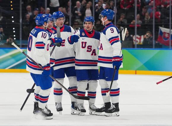 Jack Hughes goes viral with bloody postgame Olympic gold medal ...
