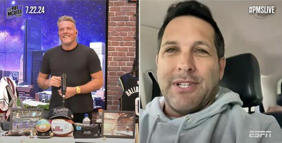 Adam Schefter calls into ‘Pat McAfee Show’ from cab in family travel ...