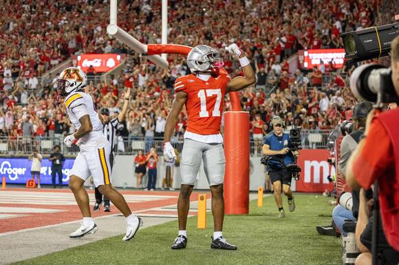 Ohio State Passing Attack Dominates as Julian Sayin, Carnell Tate Torch ...
