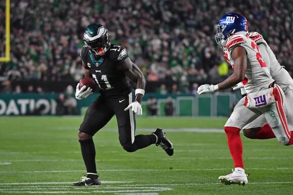 Philadelphia Eagles make A.J. Brown highest-paid wide receiver in NFL ...