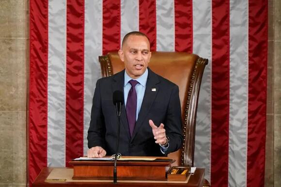 Trump ally under fire for racist attack at Hakeem Jeffries: 'White ...