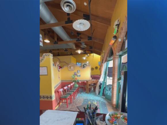 VIDEO: DUI driver arrested after crashing into Sandy restaurant - NewsBreak