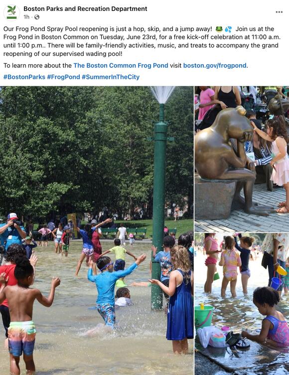 Boston Common’s Frog Pond Spray Pool Is Reopening: Here’s What to ...