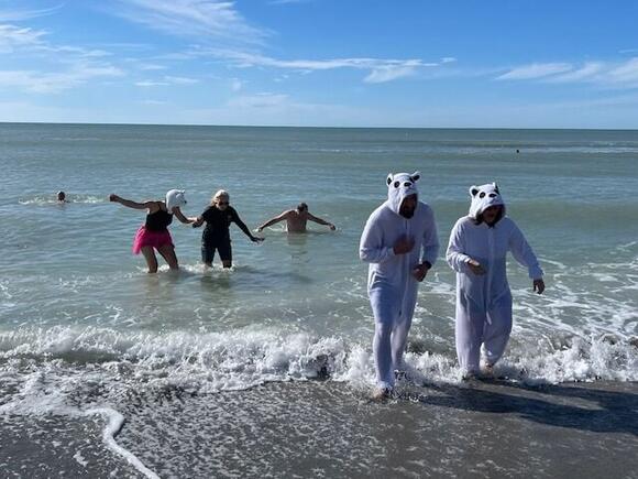 Polar plunge a success