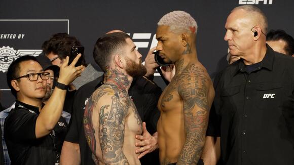 Video: UFC 322 full card final faceoffs with two title fights, key ...