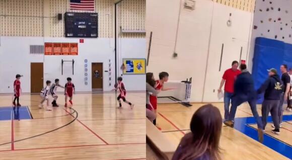 Father Totally Wipes Out Coach With Brutal Tackle After Fight Breaks ...