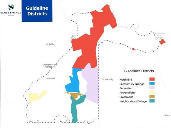 Sandy Springs to create design guidelines for sections of the city
